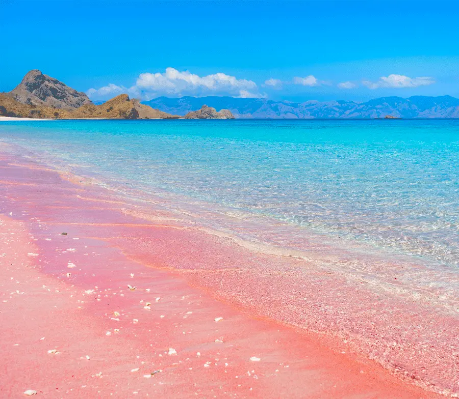 Pink Beach, Voted One Of The World's Best Beaches